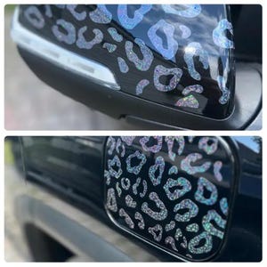 Leopard Print Decals Stickers Cut to Fit JDM Vehicle Wrap / Truck Car ...