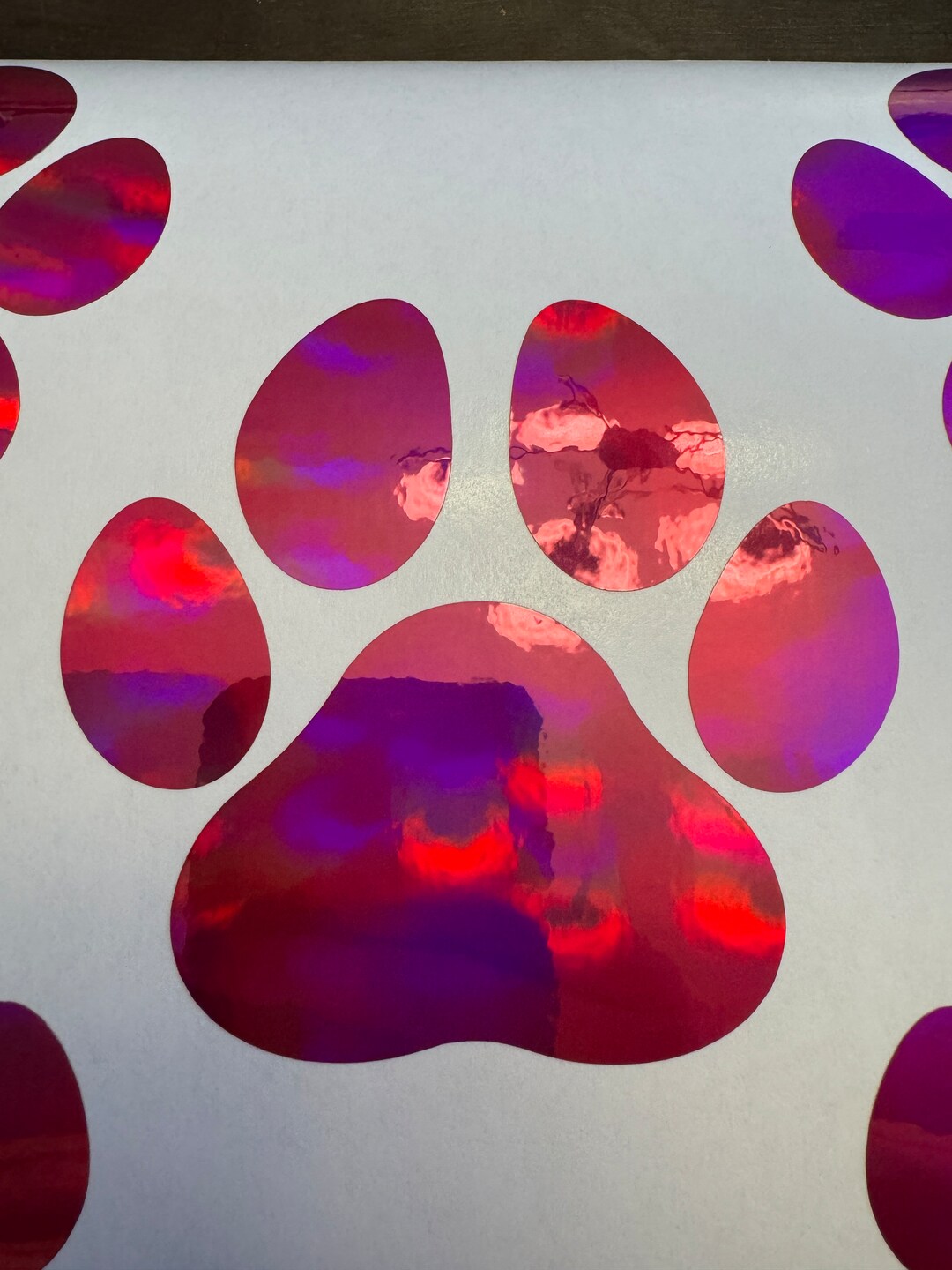 Paw Print / Pawprint / Pawprints JDM Car Decal Sticker / Hex Side ...