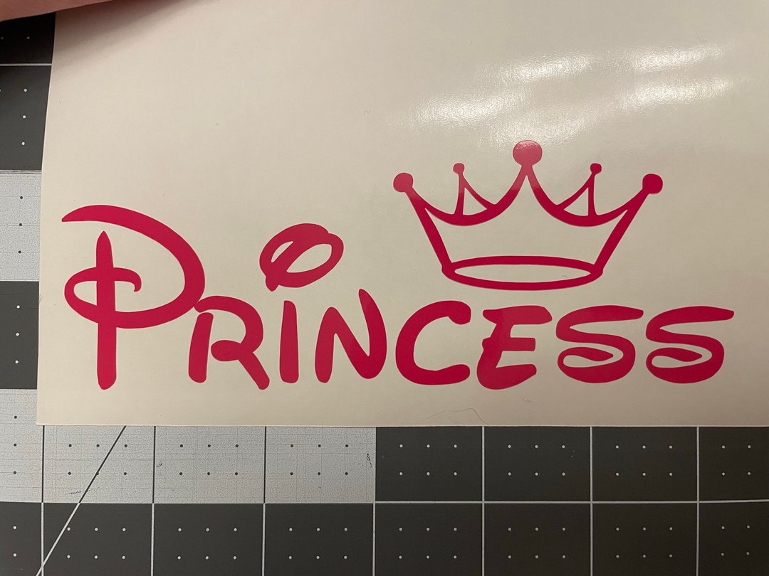 Princess Decal - Etsy