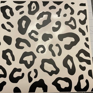 Leopard Print Decals Stickers Cut to Fit JDM Vehicle Wrap / Truck Car ...