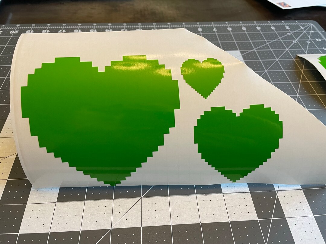 Pixel Heart / Pixel Hearts JDM Car Decal Sticker / Vehicle Wrap / Truck ...