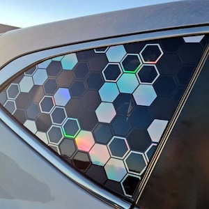 Hexagon / Honeycomb JDM Car Decal Sticker 2 Inch / Hex Side Vehicle ...