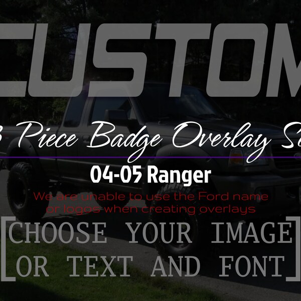 Ford Ranger Emblems - Etsy