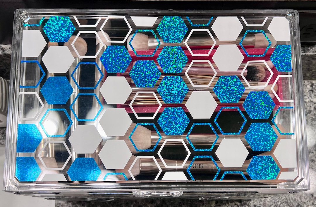 Hexagon / Honeycomb JDM Car Decal Sticker 1.5 Inch / Hex Side Vehicle ...