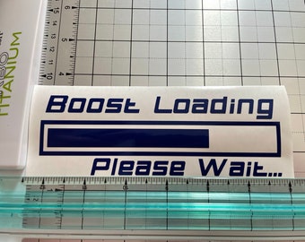 Boost Loading Decal - Etsy