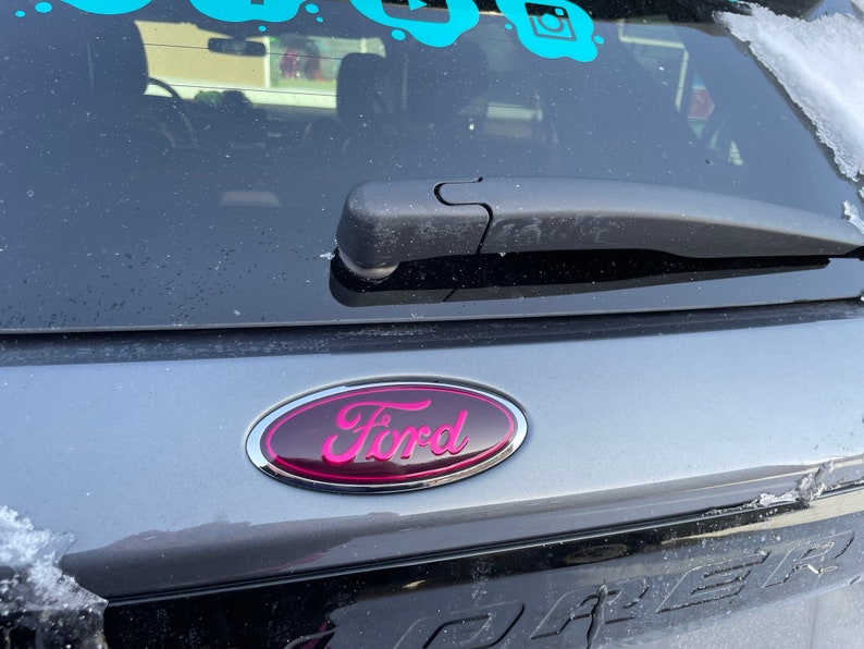 2 Pc. Tinted Ford Badge Overlay Set Fits Many Ford Suvs see - Etsy