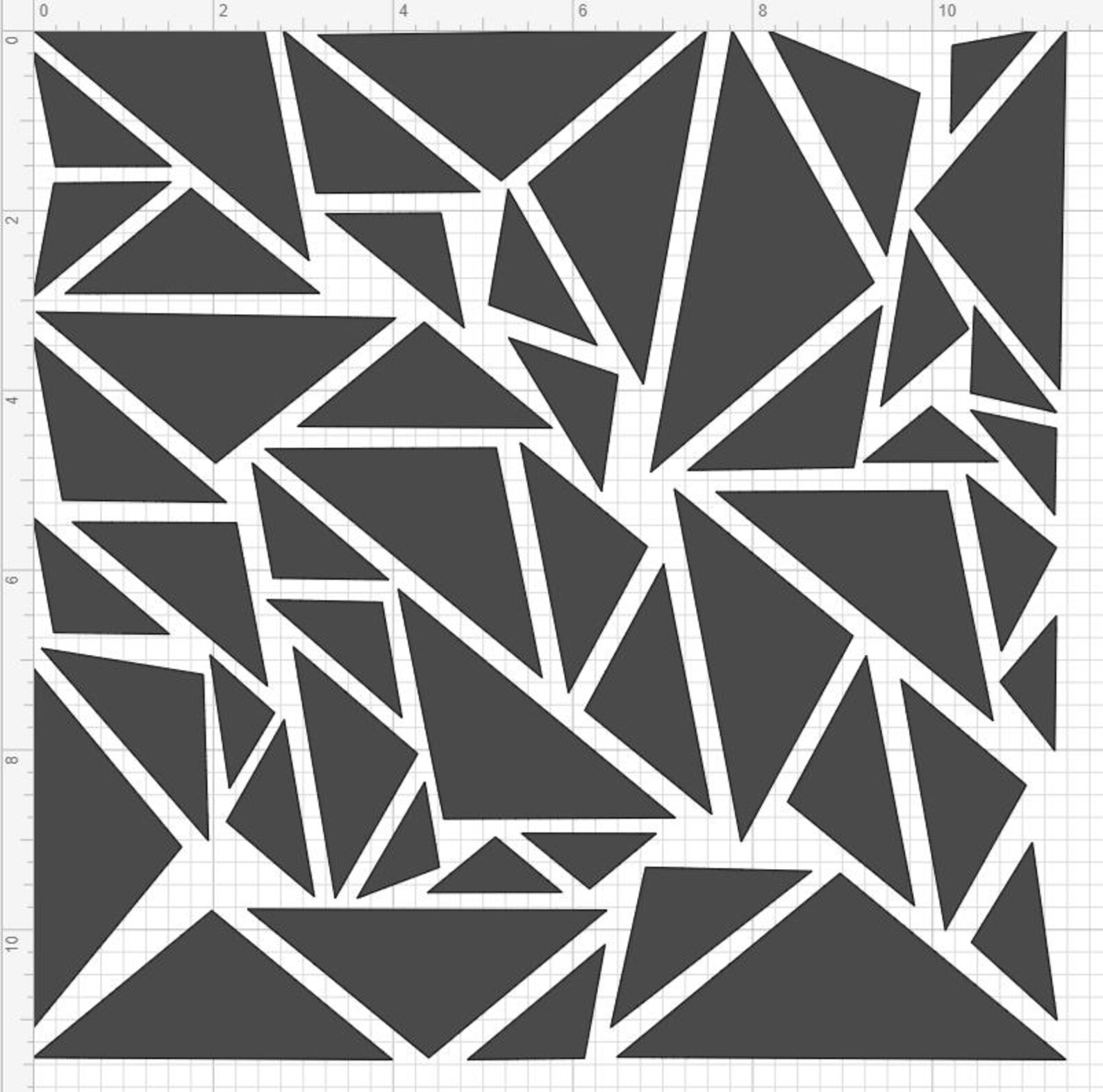 Triangle JDM Car Decal Sticker Sheet/ Triangle Side Vehicle Wrap ...