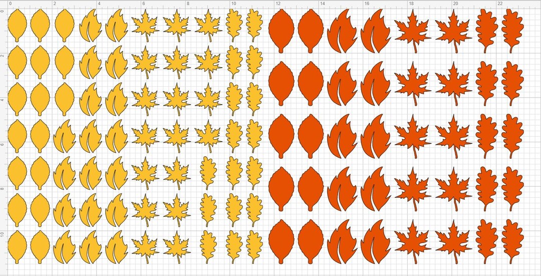 Leaves / Leaf / Fall Leaves / JDM Car Decal Sticker / Vehicle Wrap ...