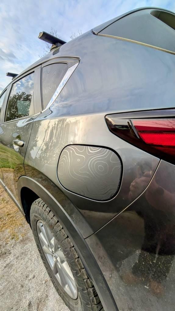 Generic Topographic Decal / Car Decal Sticker / Truck Car SUV Decals ...