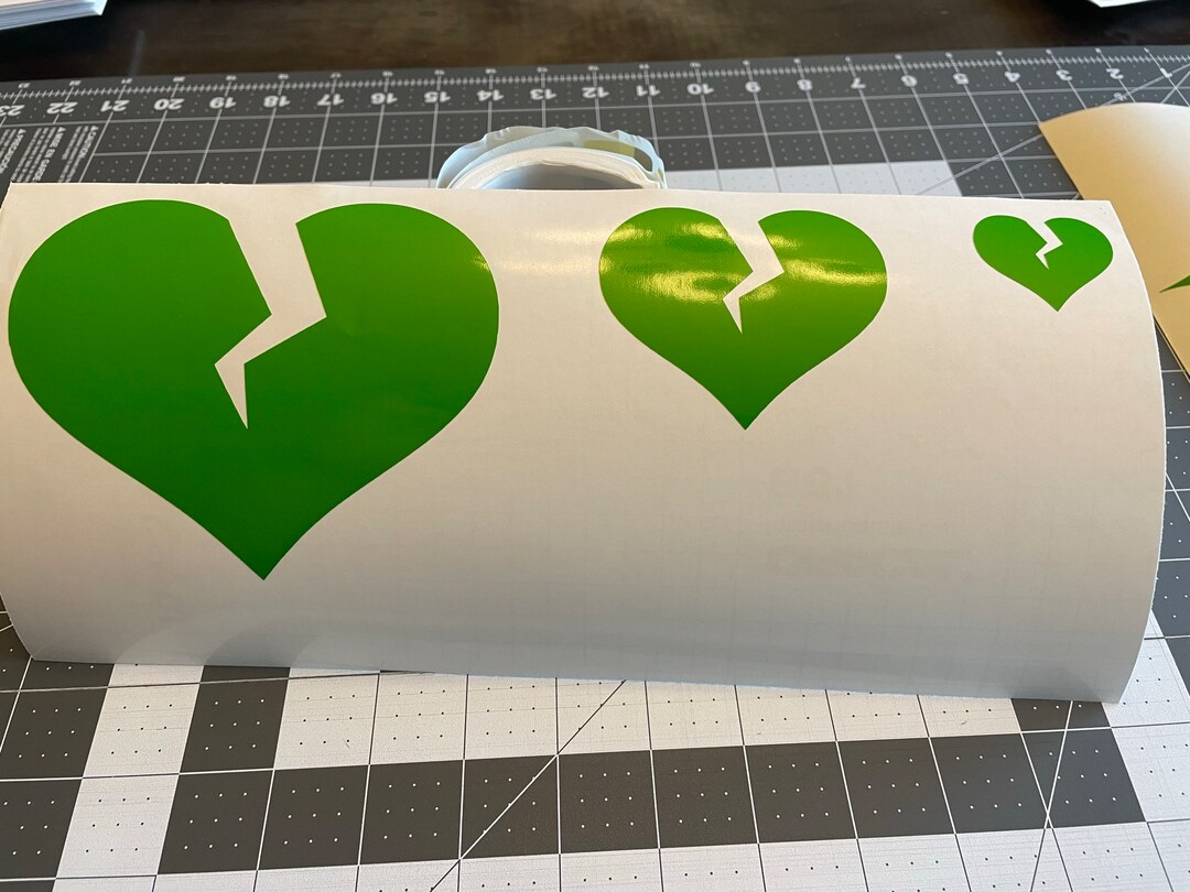 Broken Heart / Broken Hearts JDM Car Decal Sticker / Vehicle Wrap ...