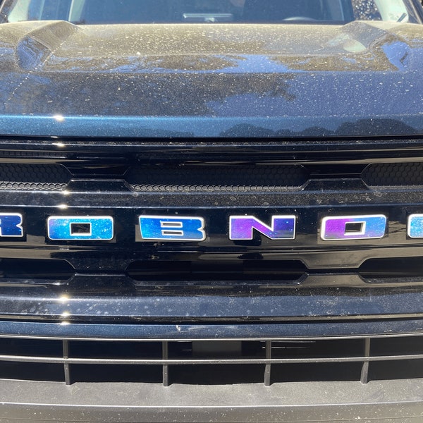 Bronco Sport Letter Overlay - Etsy