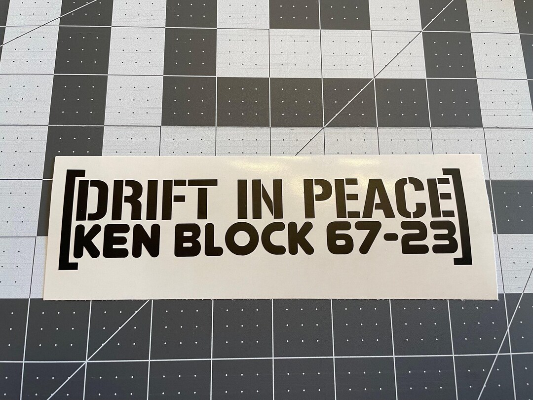 Drift in Peace Decal - Etsy