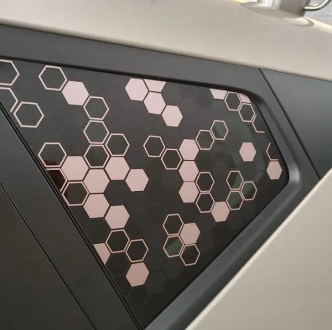 Hexagon / Honeycomb JDM Car Decal Sticker 1 Inch / Hex Side Vehicle ...