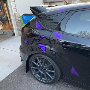 Triangle JDM Car Decal Sticker / Triangle Side Vehicle Wrap / Truck Car ...