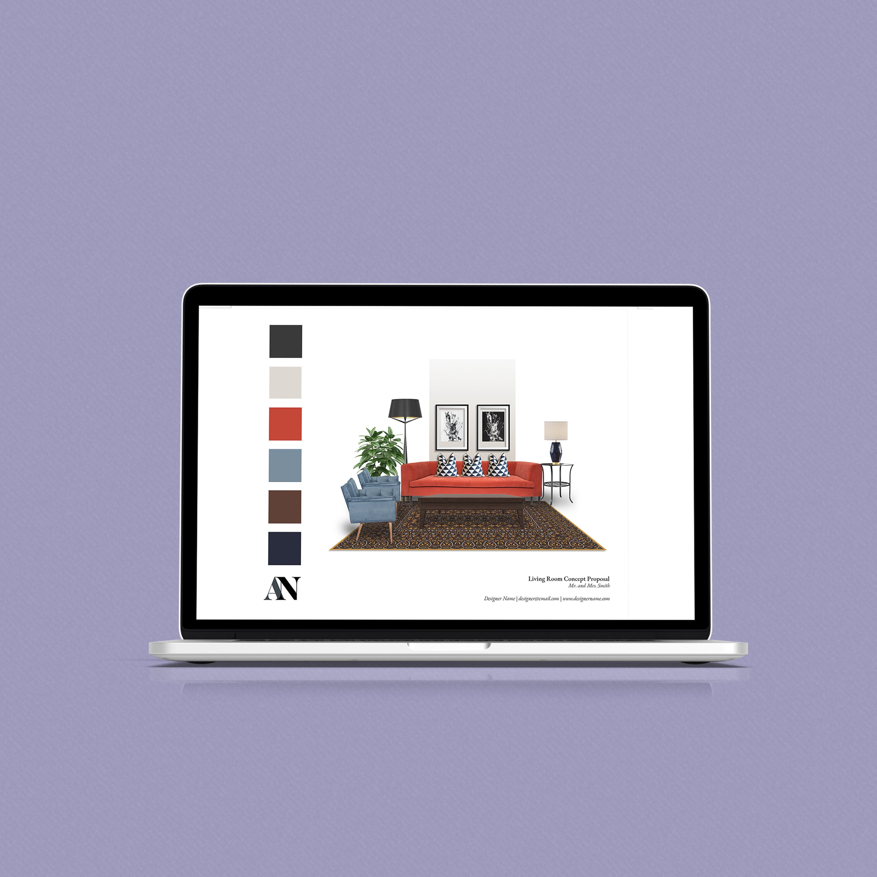 Interior Design Furniture Board Templates - Etsy