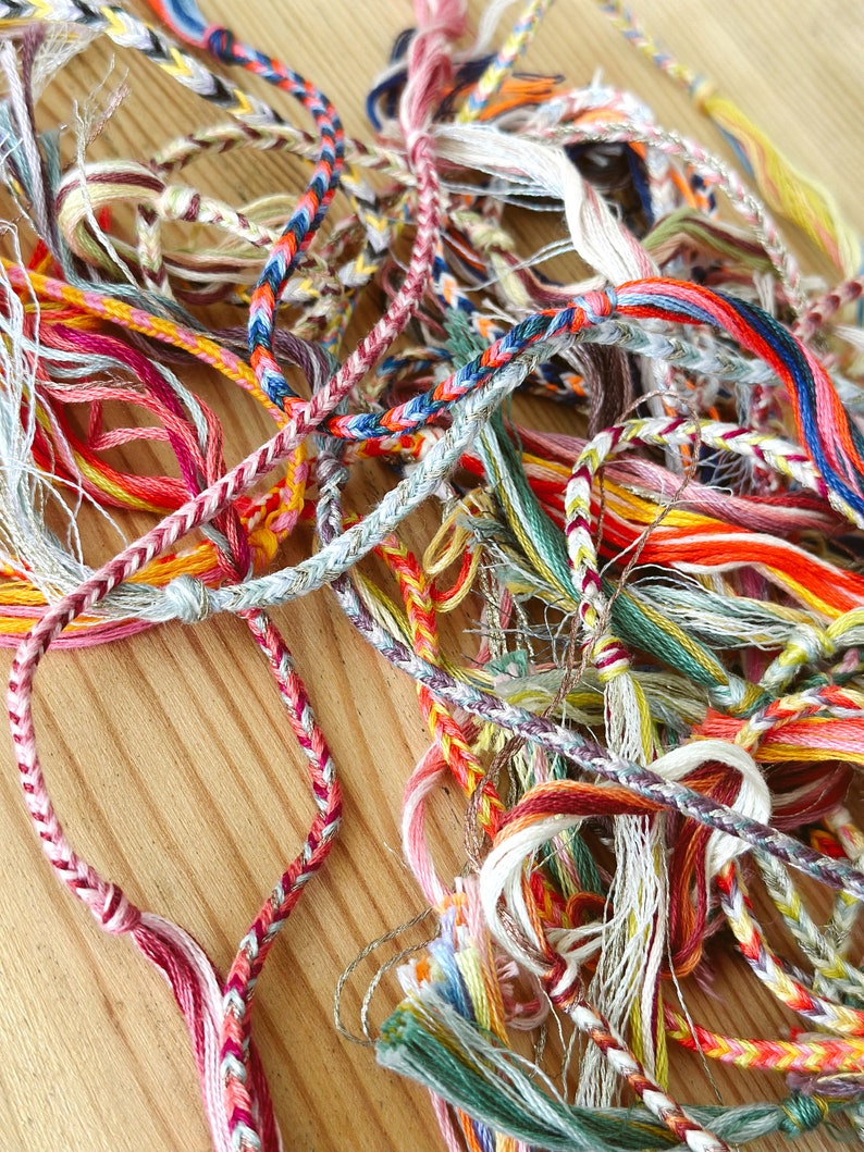String Friendship Bracelet - Etsy