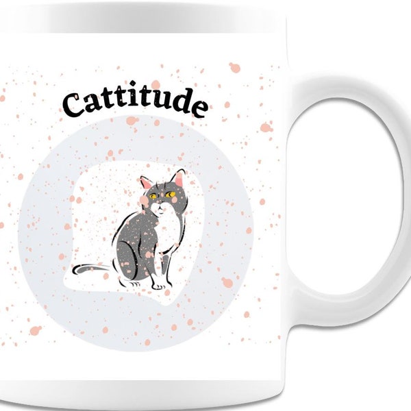 Cattitude Mug - Etsy