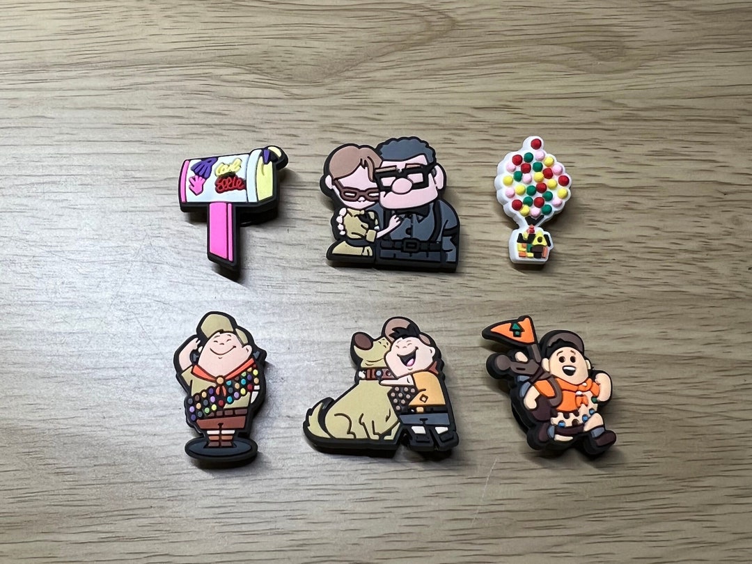 Animated Movie Shoe Charms up Croc Charm up Jibbi Carl Frederickson ...