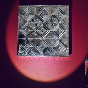 Luxury Square Mirror, Artwork, Modern Wall Mirror, Designer Decorative ...