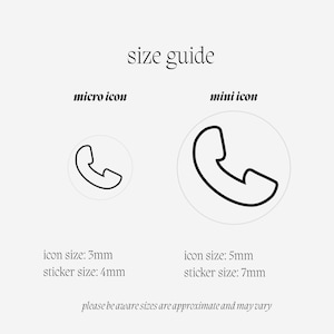 Office & Admin Stickers | Micro Icons | Mini Icon Stickers | 21 Options ...