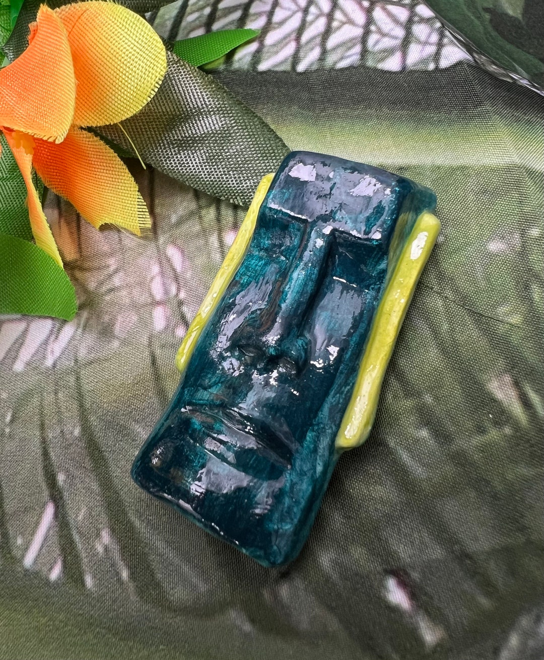Aremi - Tiki Easter Island Ancestor Sculpture With Magnet (limited ...