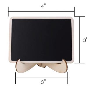 Custom Wooden Chalkboard Buffet Signs, Tablescape Signs, Food Labels ...