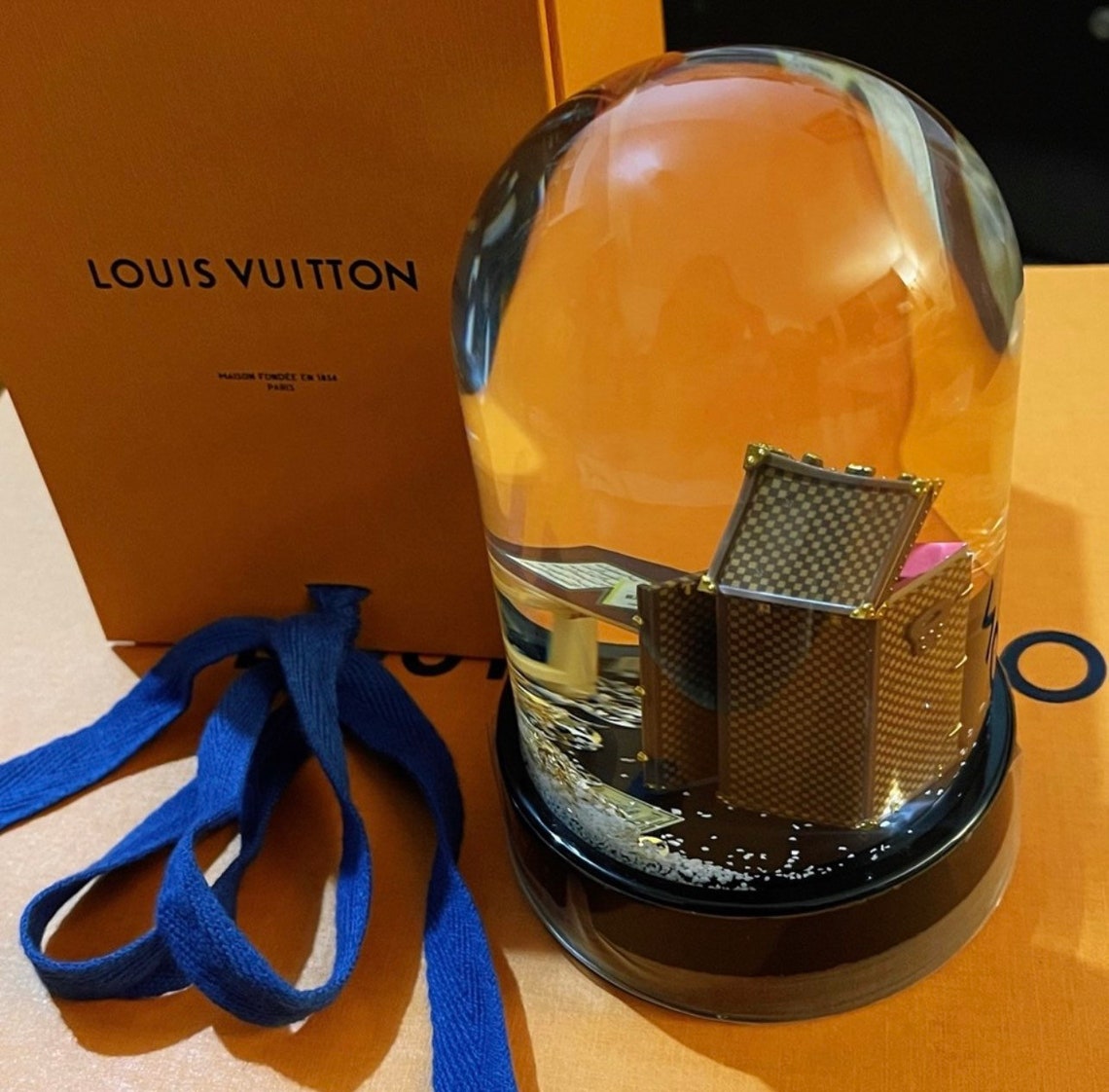 Louis Vuitton Limited Edition Snow Globe - Etsy
