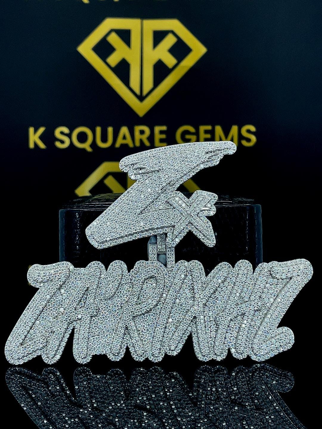 Custom Letter Hip Hop Pendant, Custom Your Lucky Name, Men's Hip Hop ...