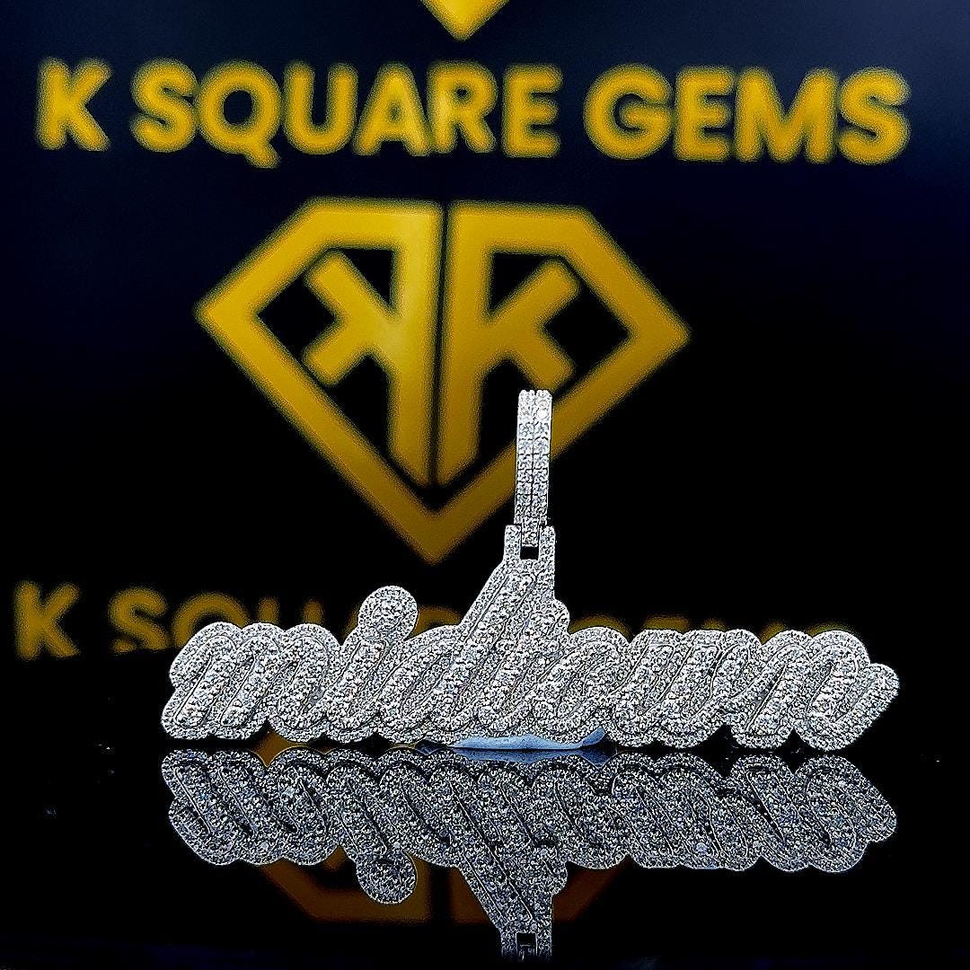 Custom Number Hip Hop Pendant, Custom Your Lucky Letter, Men's Hip Hop ...