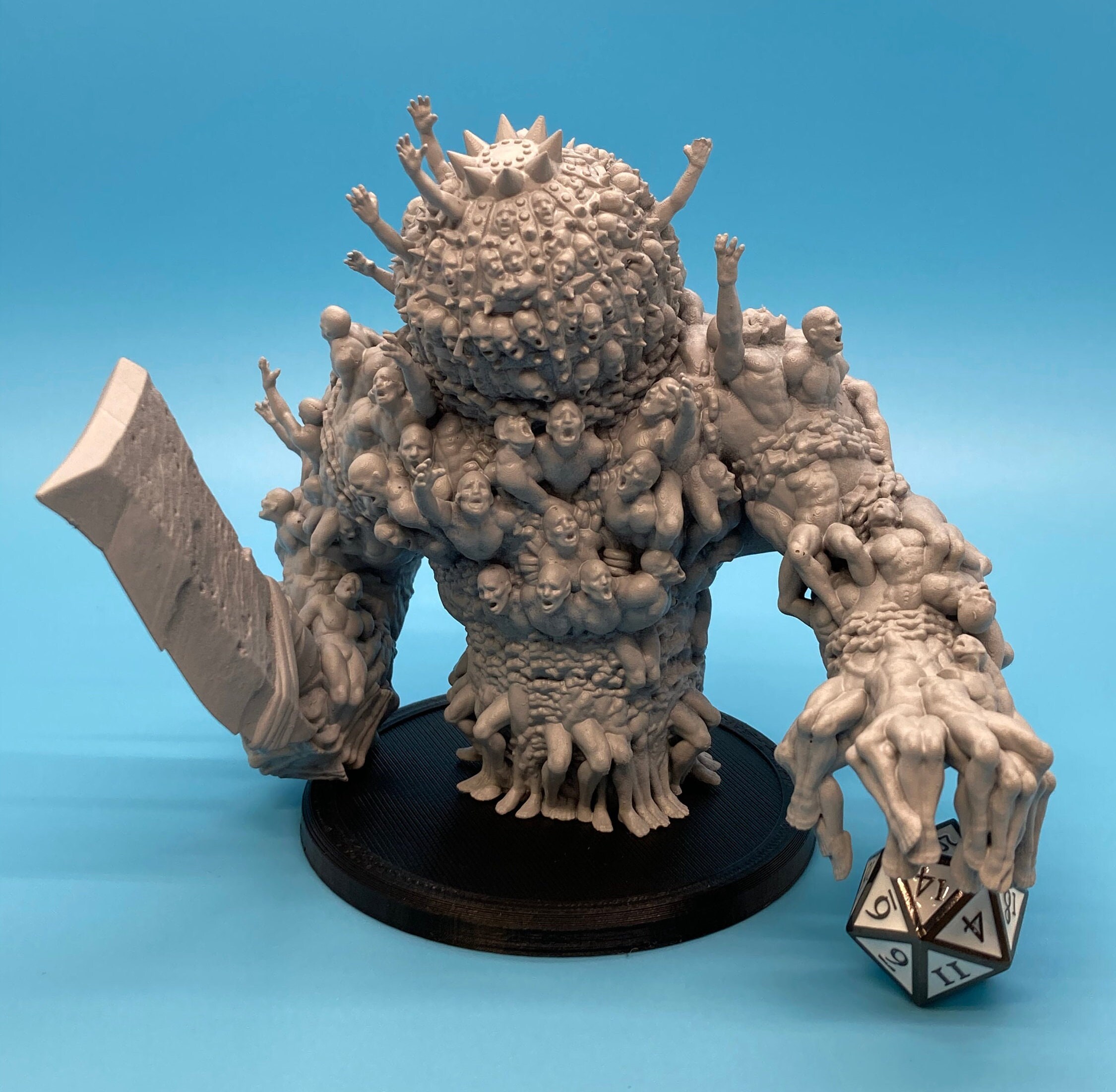 Hell Golem the Rotten Massive Creature Jailer Golem - Etsy