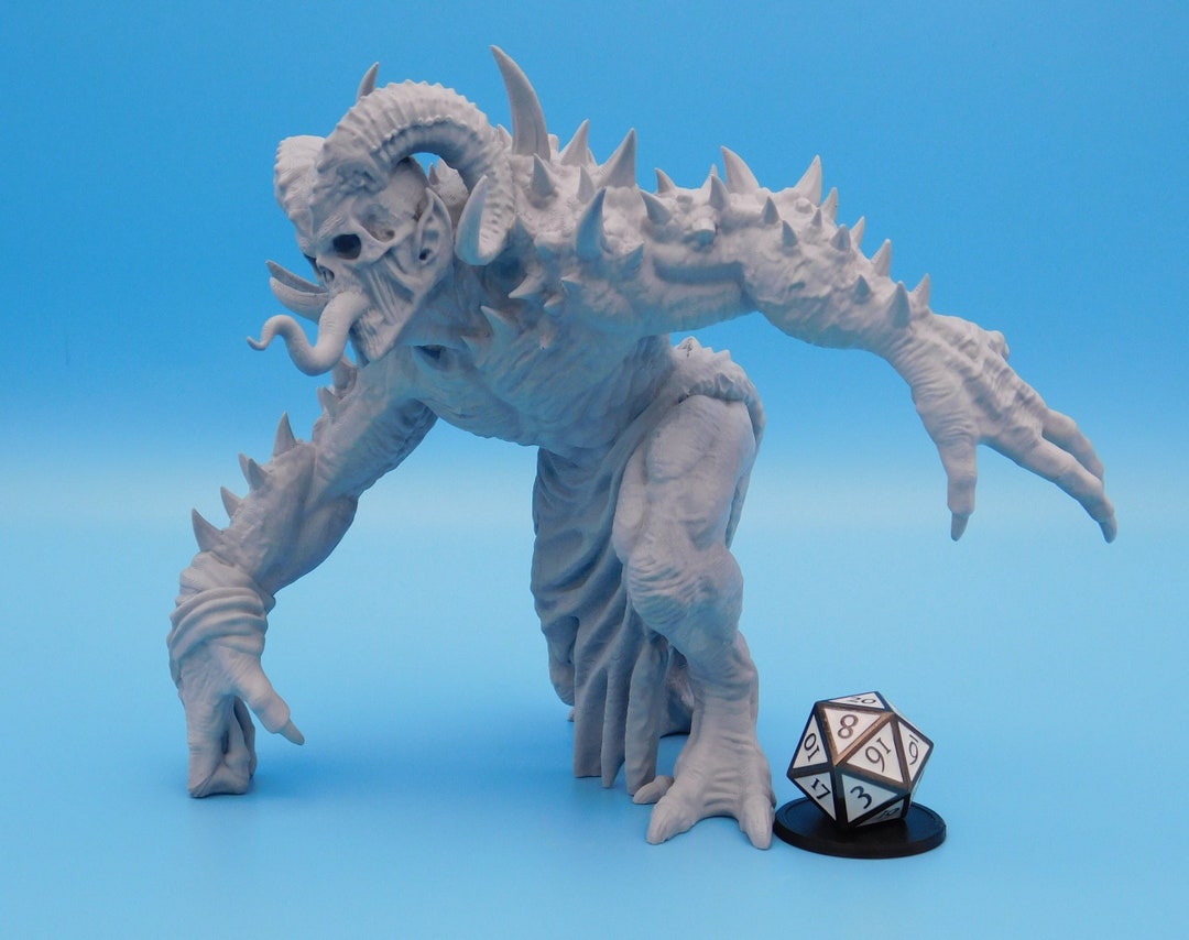 The Humongous Behemoth Creature Tongue Lasher D&D Monster Primed - Etsy