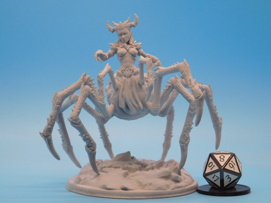 Spider Queen Spider Goddess Lolth Underdark Queen Dnd - Etsy