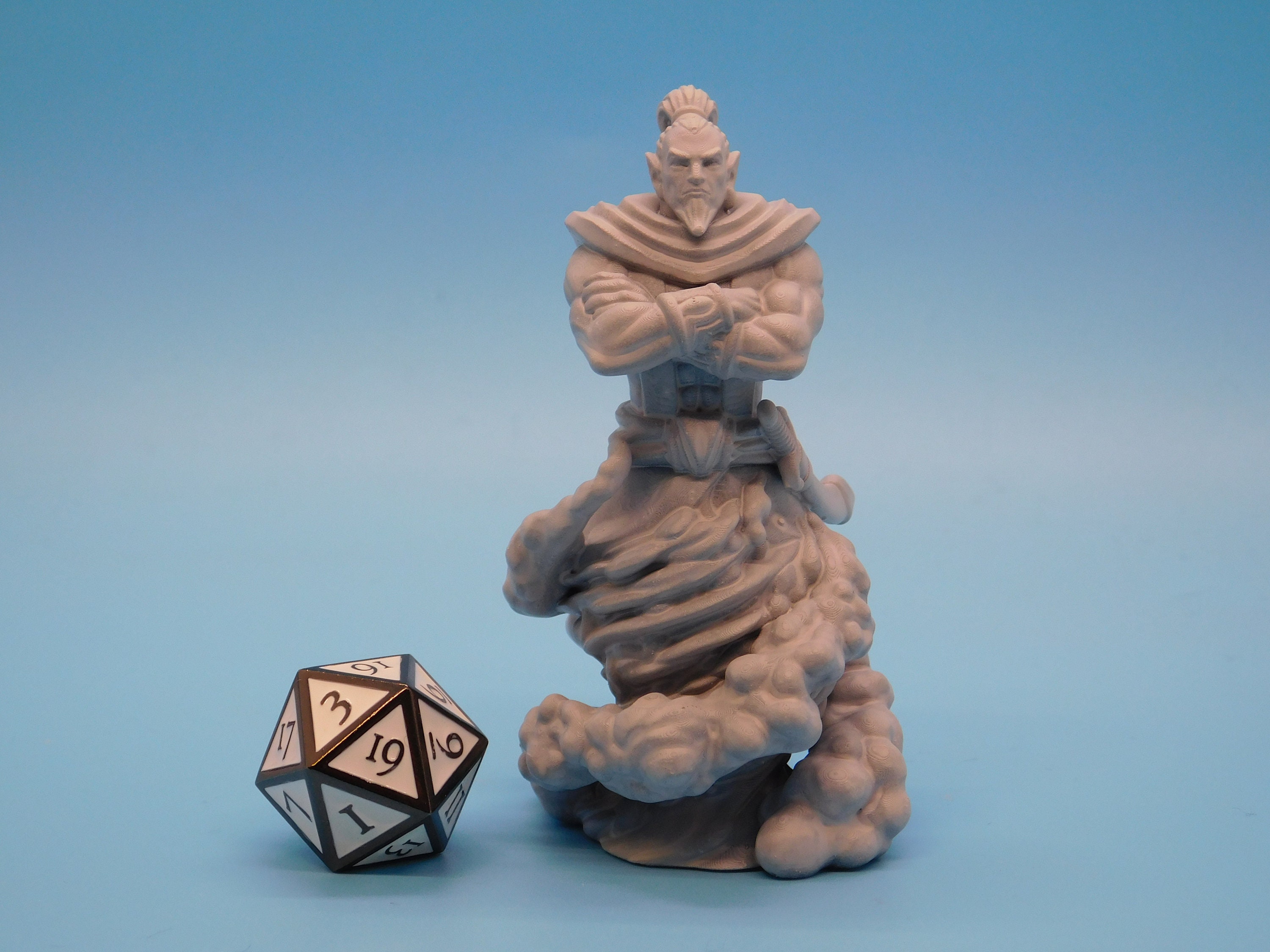 Fire Djinn Variety Pack of Four Djinn Figures: Fire Air Djinn Earth Air ...