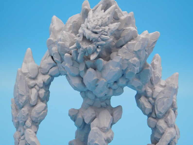 Earth Titan Elemental Lord Living Landslide Stone - Etsy