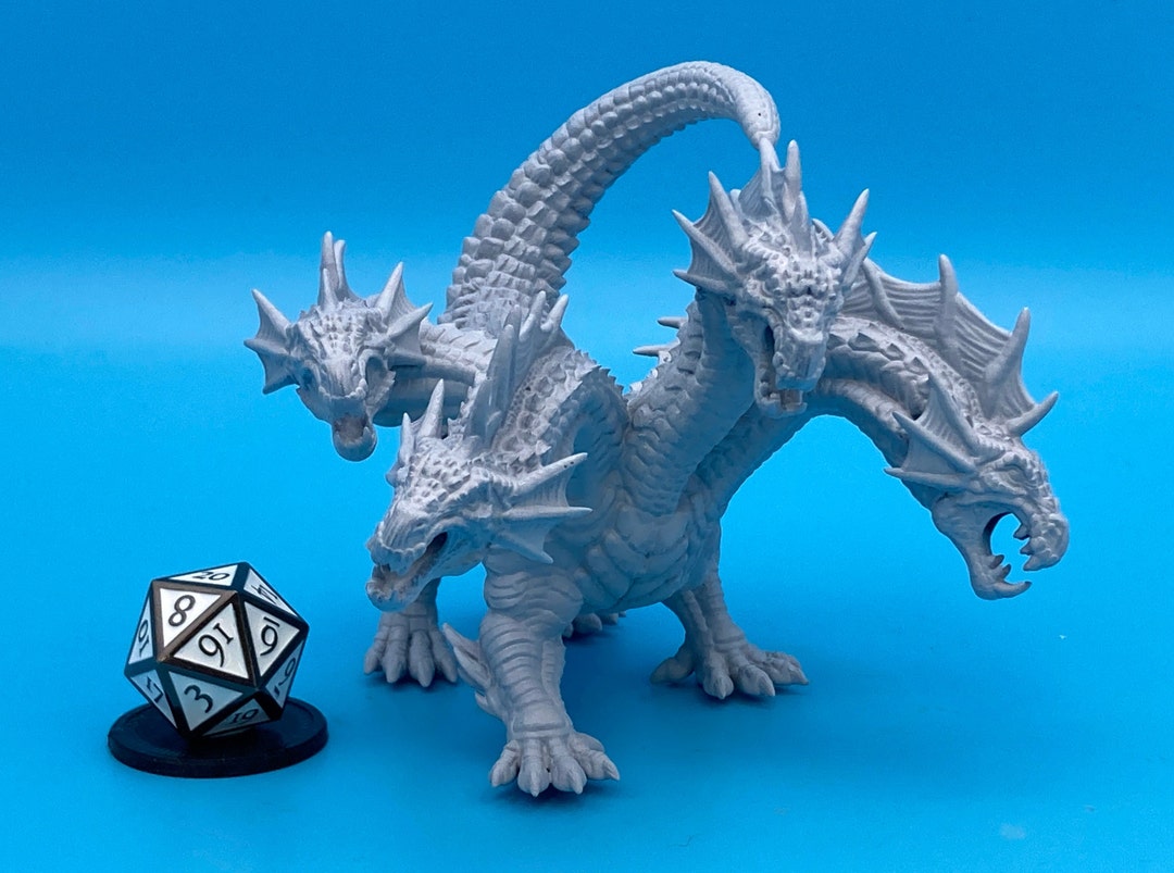 The Hydra Multi-headed Monster Aquatic Monster D&D Monsters Pathfinder ...