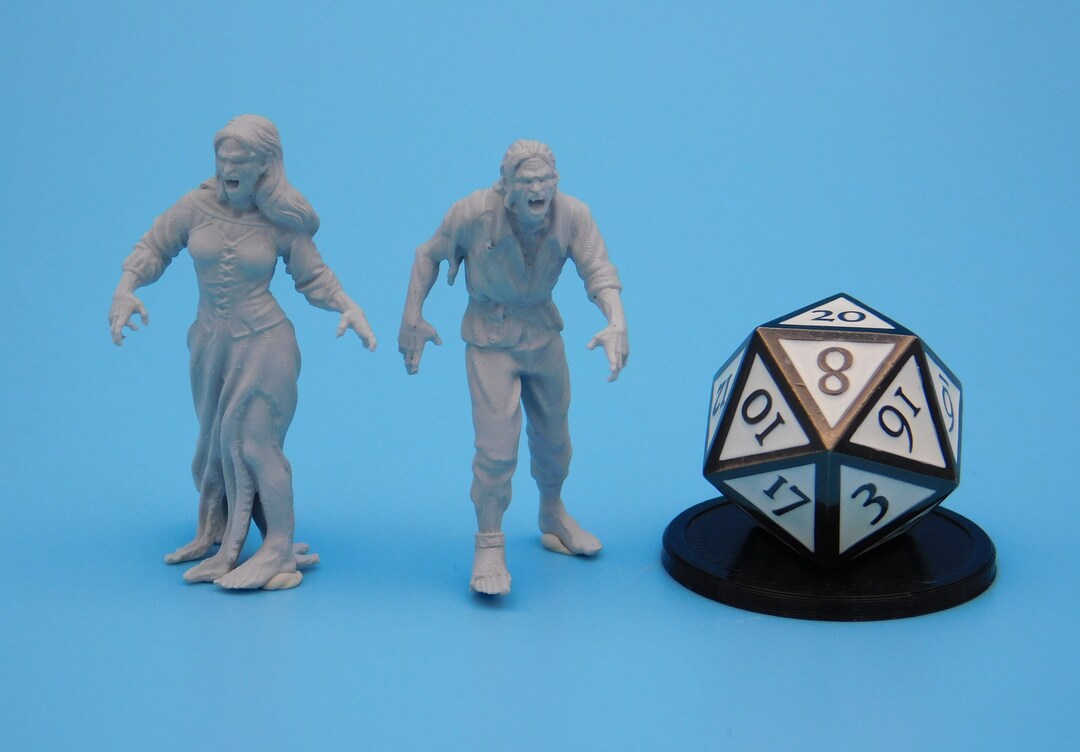Vampire Spawn Lesser Vampires Vampiric Thrall D&D - Etsy