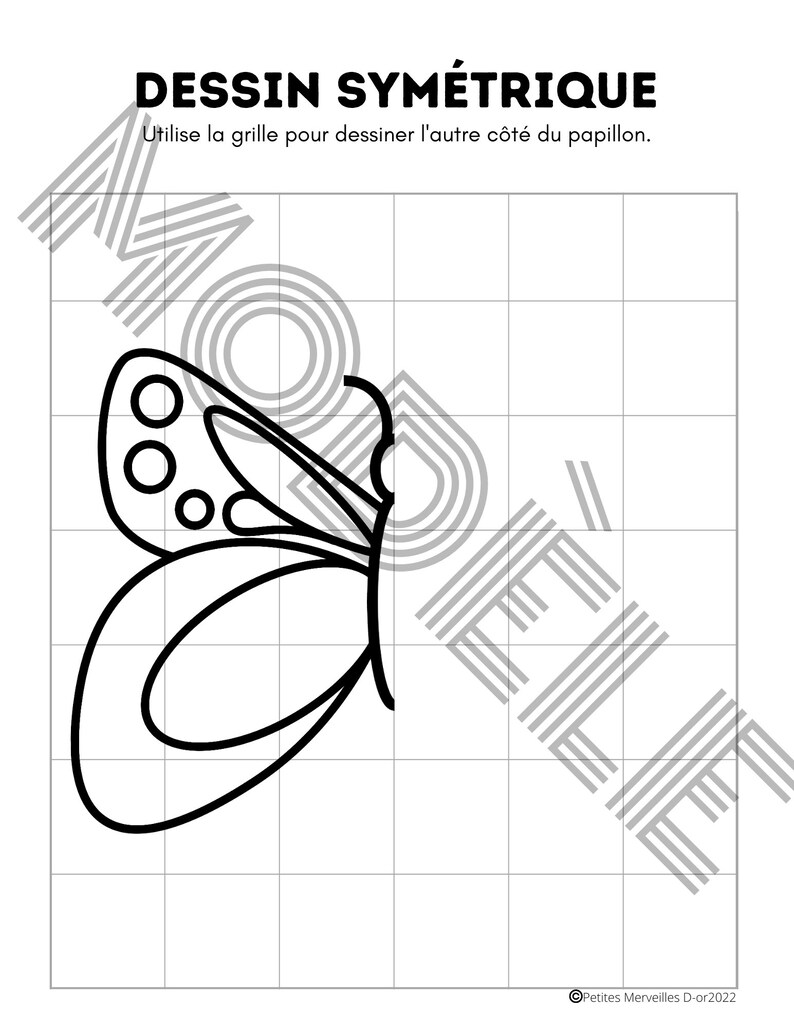 Printable Symmetrical Tracing Notebook | Coloring Book | Activities to ...