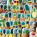 Sticker Pack of 50 Cute Pineapples Fruits Die Cut VSCO Stickers ...