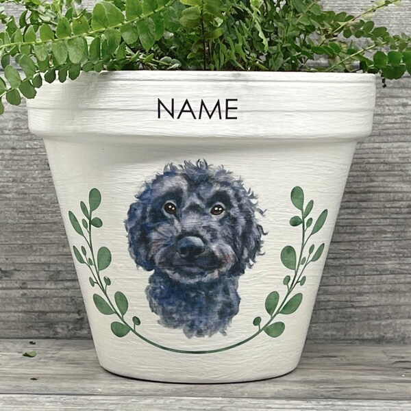 Dog Planter - Etsy UK