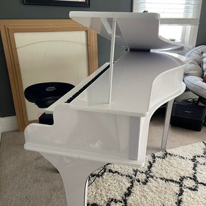 Presto Piano Shell in Gloss Black or White/red/blue - Etsy