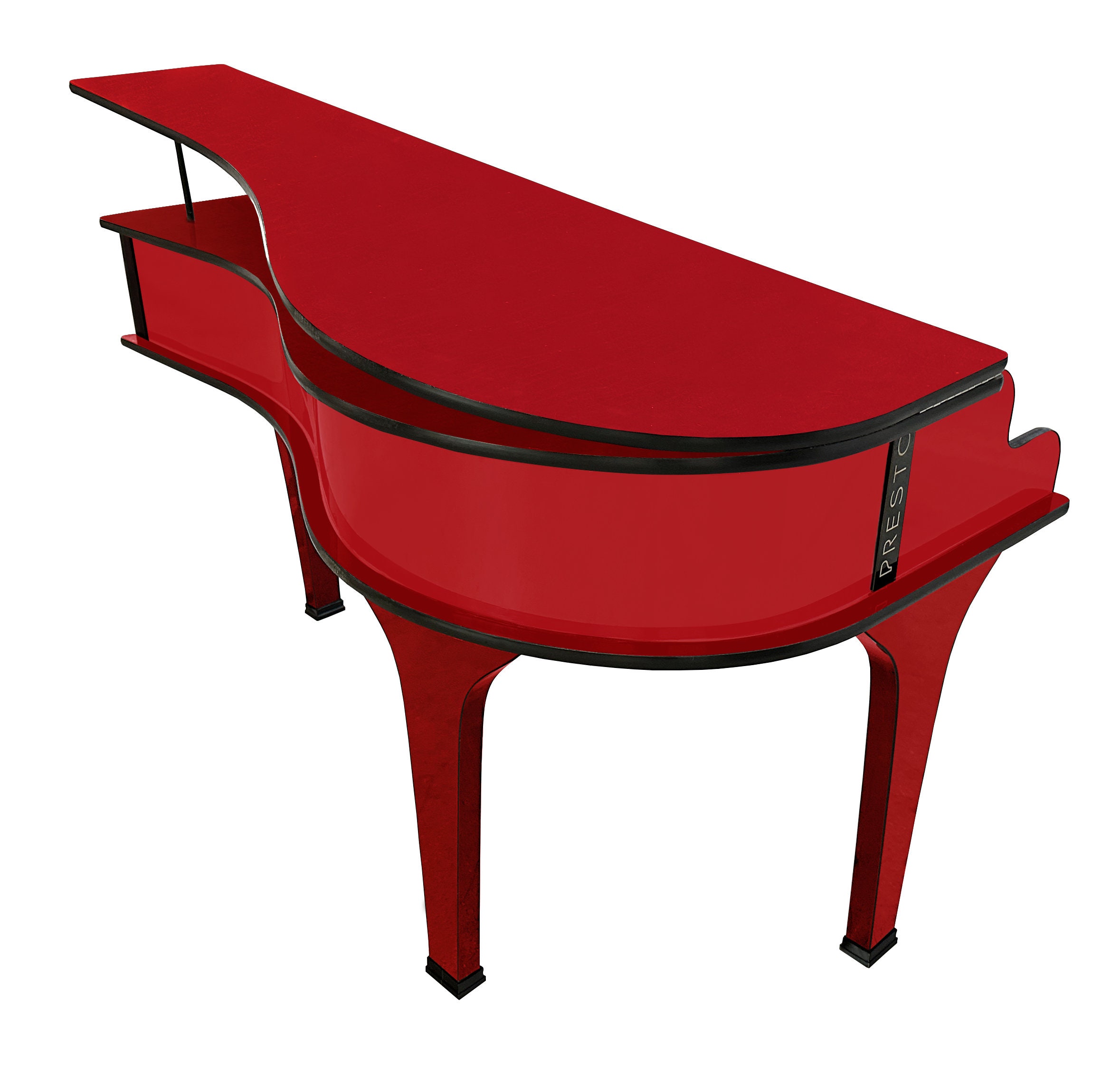 Presto Piano S30P Shell With Prop-top in Gloss Black or White/red/blue ...