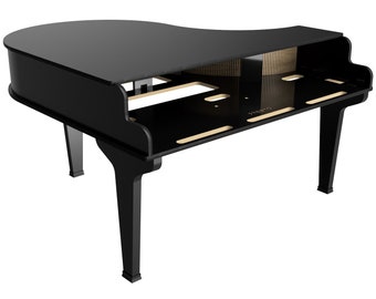 Presto Piano S30P Shell With Prop-top in Gloss Black or White/red/blue ...
