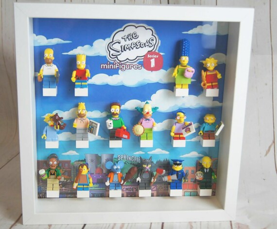 Minifigures Display On X: New Colors! #lego Simpsons Frame