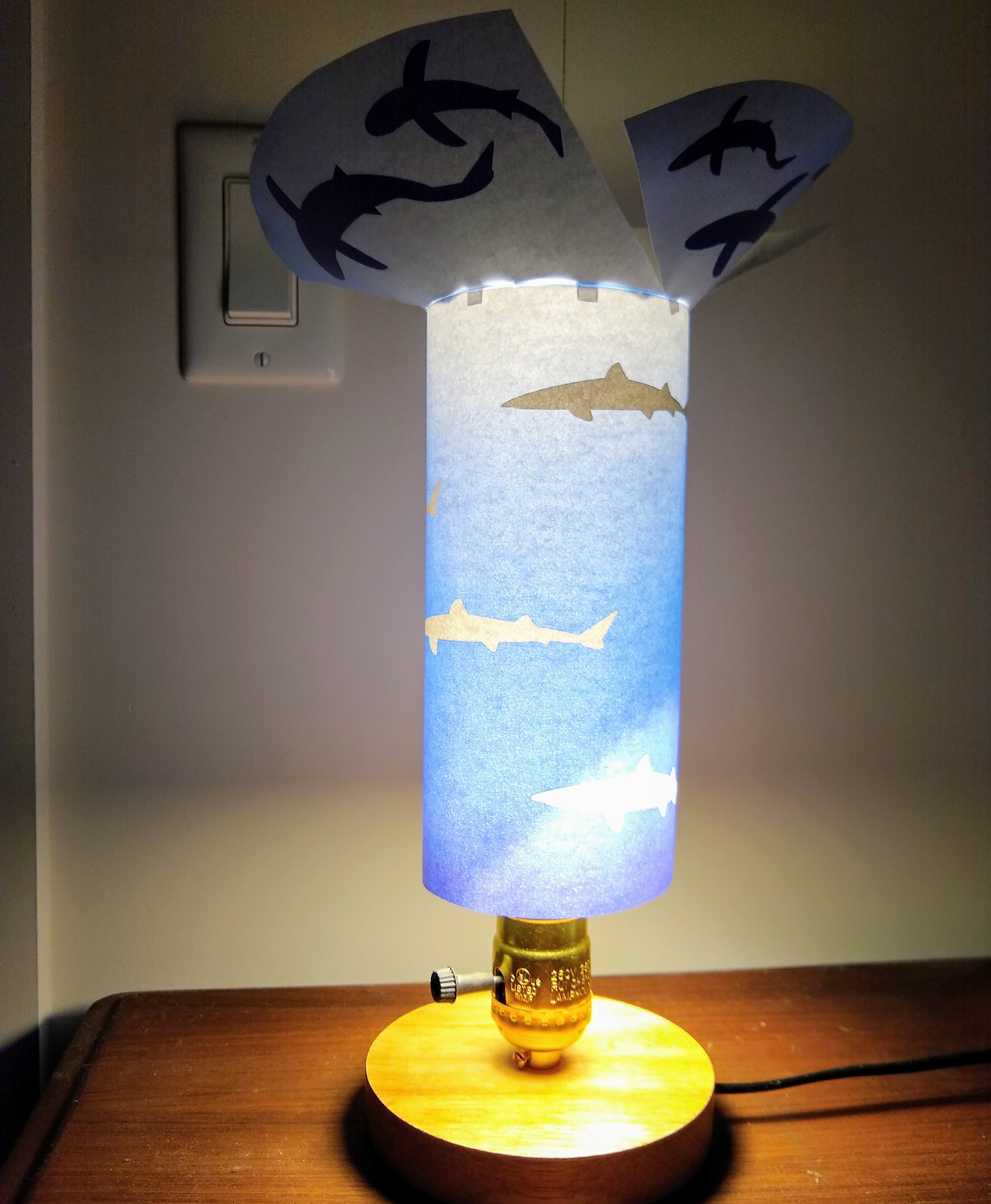 Sand Tiger Shark Promenade, Papercraft, DIY, Kinetic Sculpture - Etsy