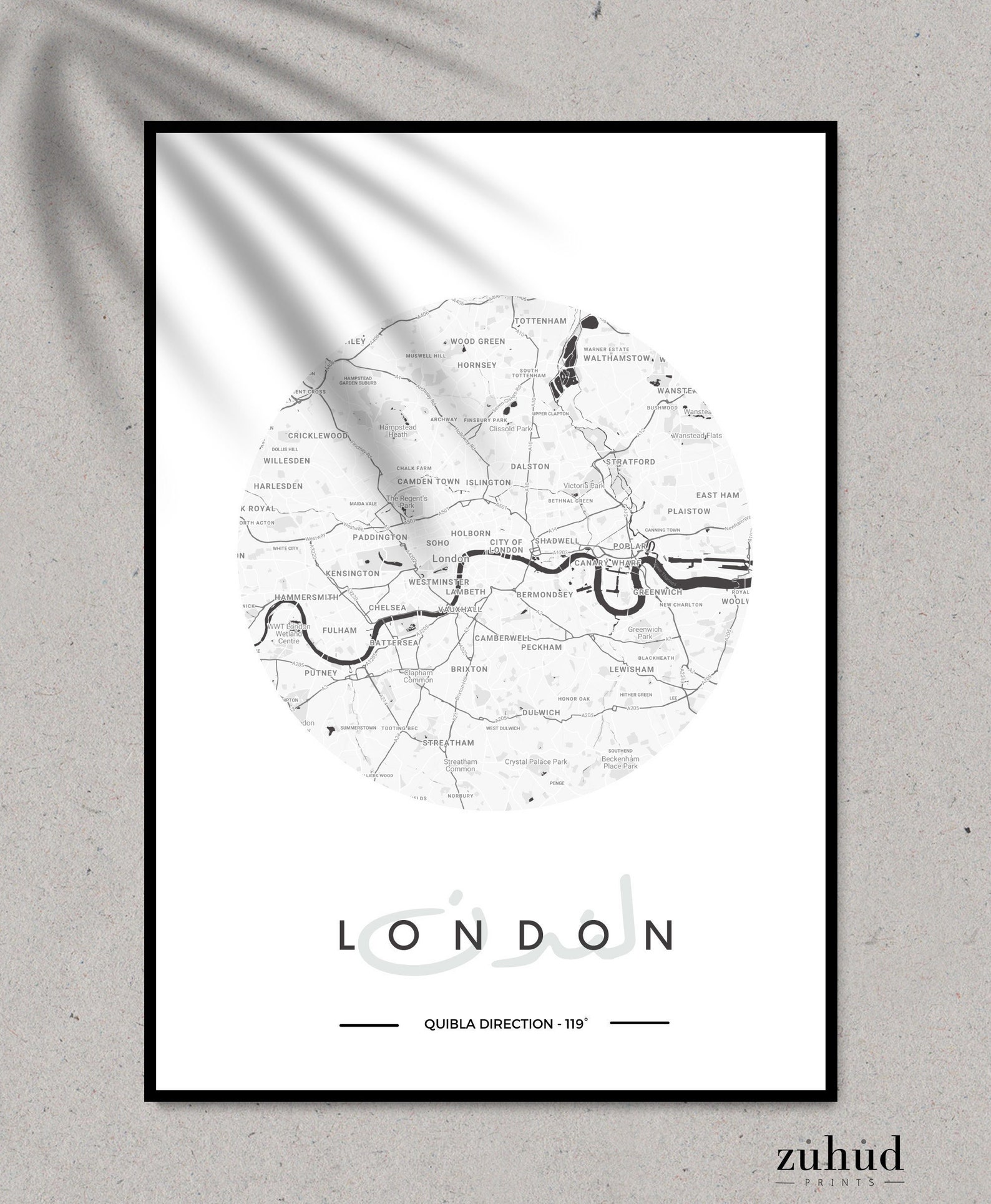 The Londoner Map of London Poster - Etsy