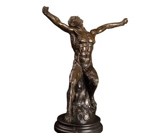 Muscle Man Statue - Etsy