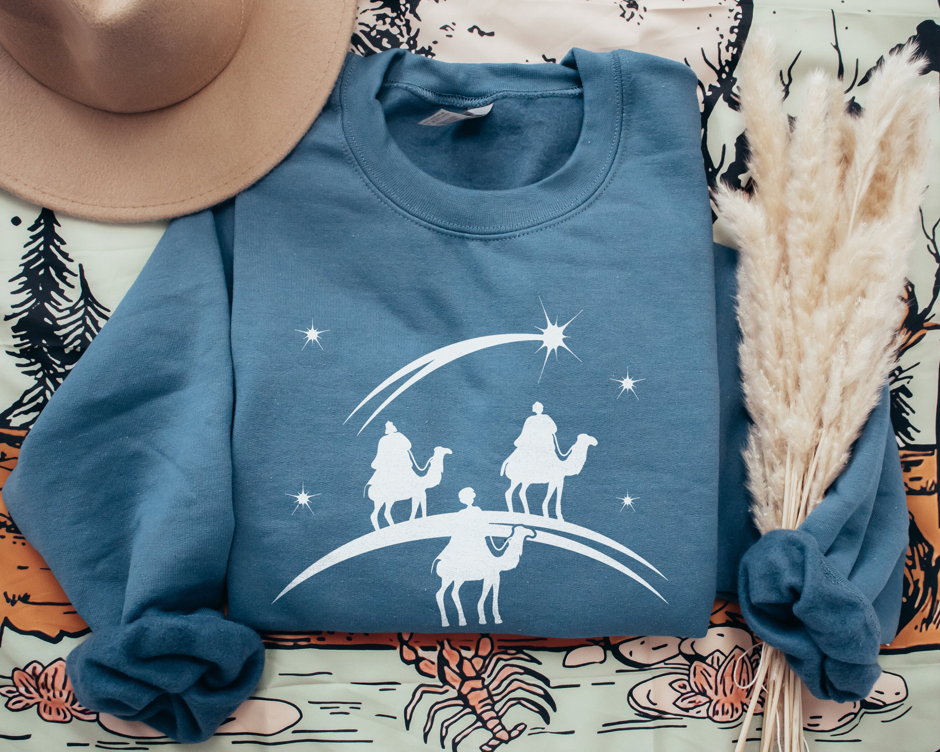 Three Wise Men Shirt, Christian Sweatshirt, Tonight We Ride Sweatshirt ...