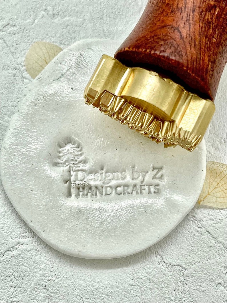 Clay Stamp Custom for Pottery Ceramic Stamp Gift for Potter Soap Stamp ...