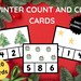 Christmas Count and Clip Cards, Printable Christmas Kids Activity ...
