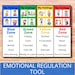 Self-regulation Flashcards and Posters BUNDLE, Zones Visuals, Calming ...